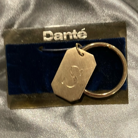 Dante | Accessories | Brass Initial Keychain Letter S | Poshmark